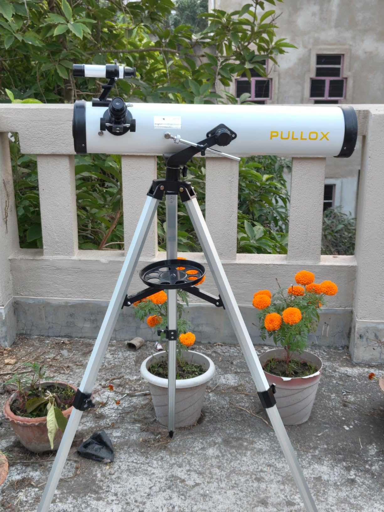 Buy Pullox Space Hunter az 76mm Newtonian Astronomical Reflector Basic ...