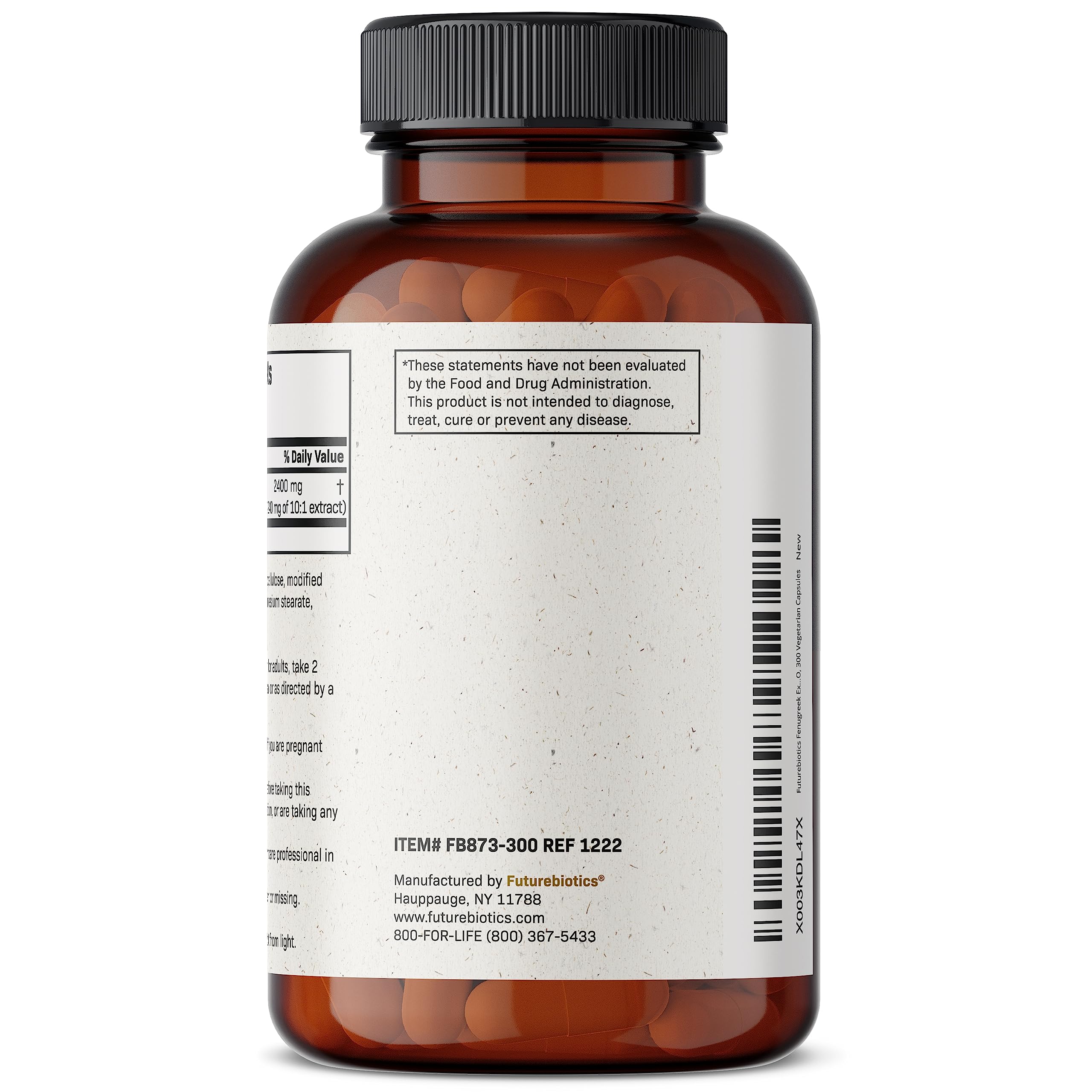 Snapklik.com : Futurebiotics Fenugreek Extra Strength 2400 MG Supports ...