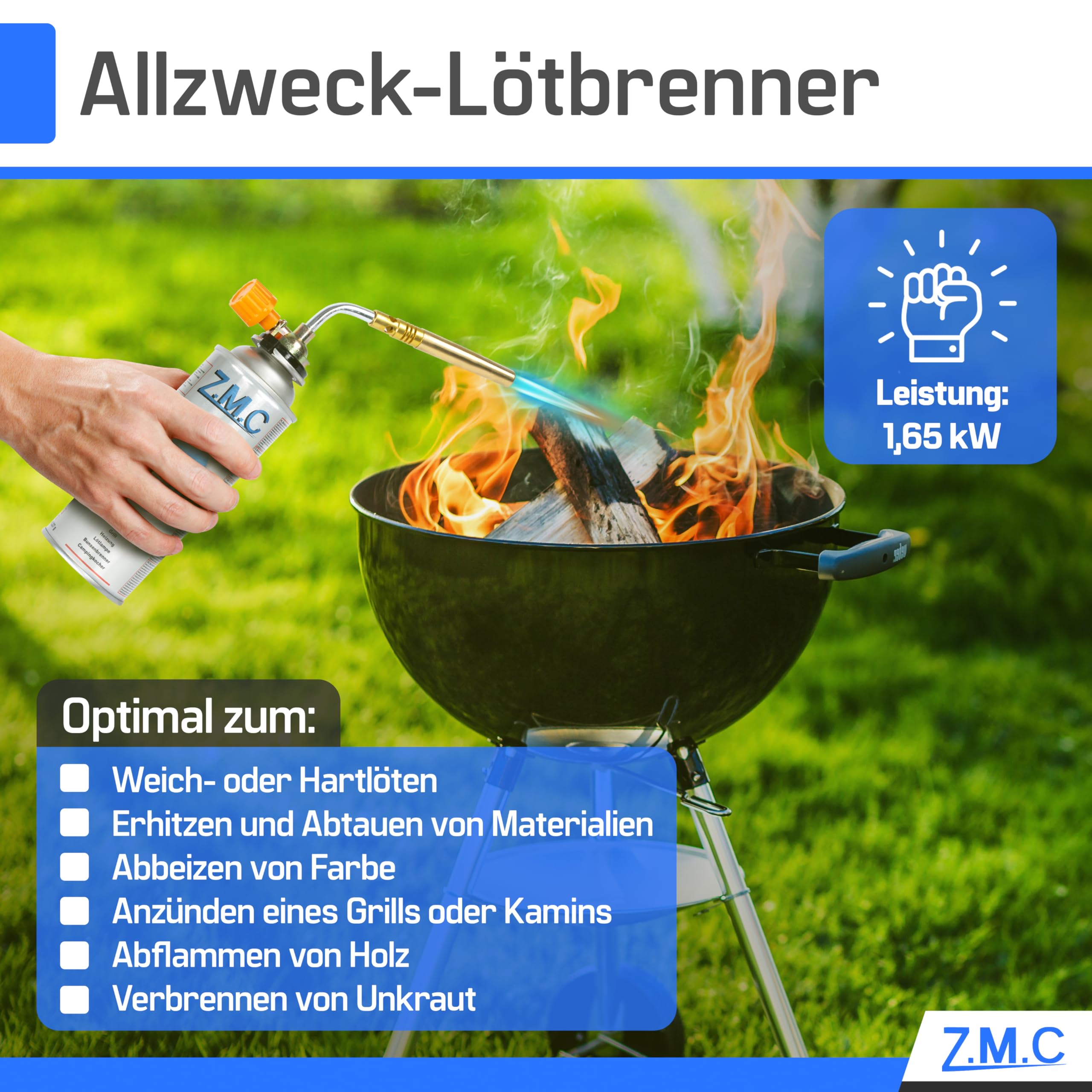 Vlam Van Bunsenbrander Gelsonlab HSG 284 Rechtop Flame Torch Messing