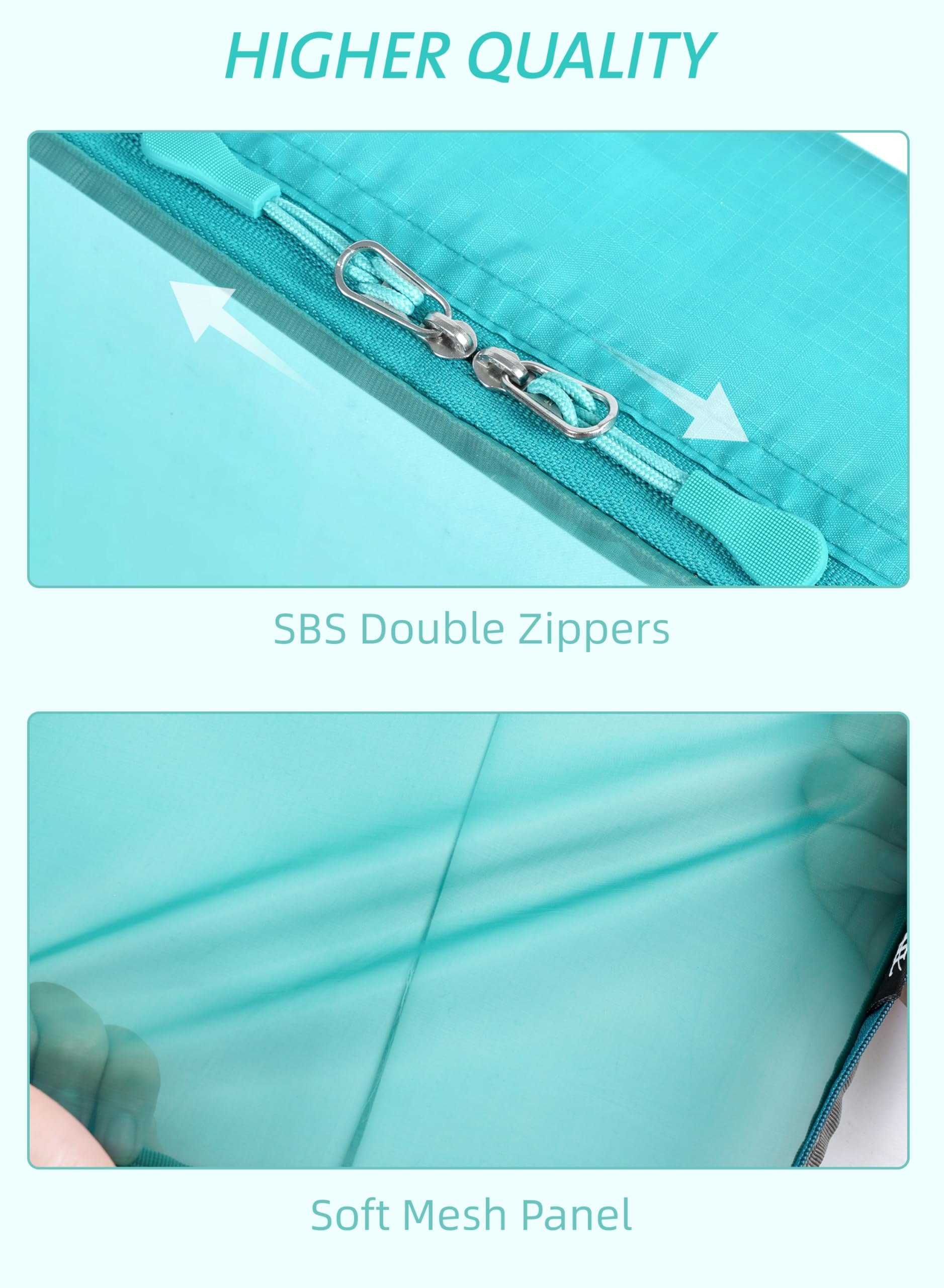 Snapklik.com : Bagail Ultralight Packing Cubes 7 Set, 3 Compression ...