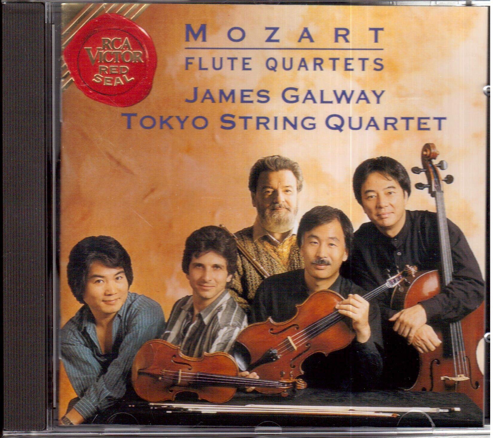 Wolfgang Amadeus Mozart, James Galway, Tokyo String Quartet - Mozart ...