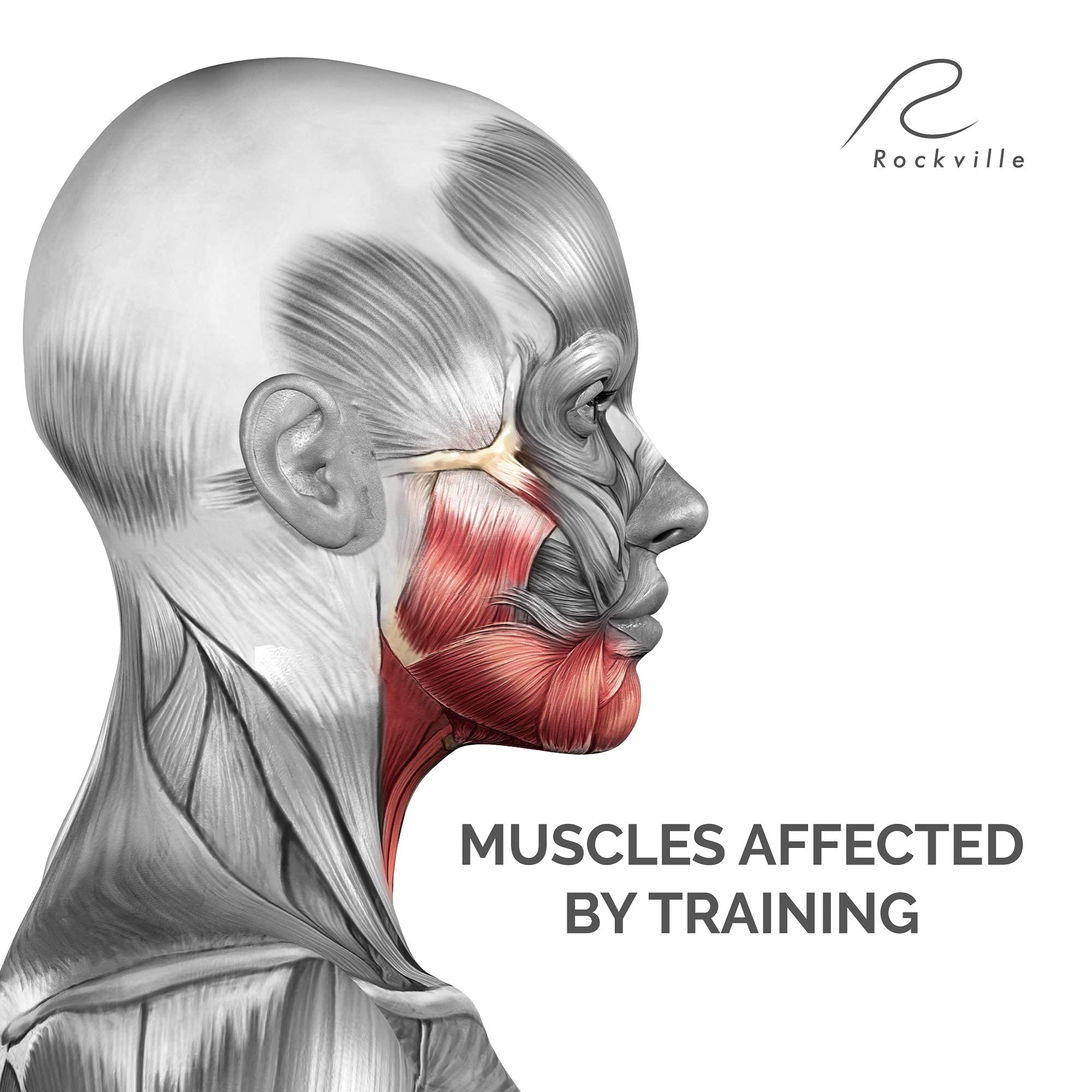 Rockville Jawline Exerciser Face Slimmer - Improve and Define your Jaw ...