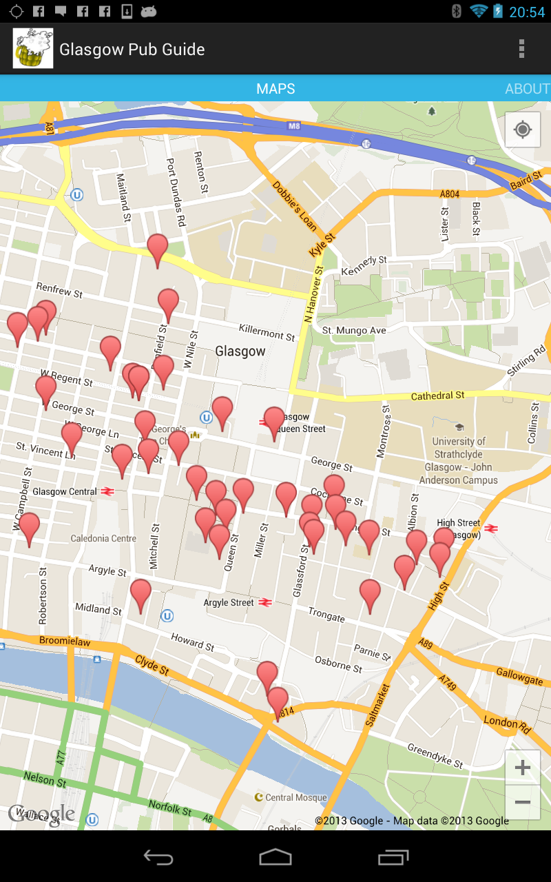 Glasgow Pub Guide - App on Amazon Appstore