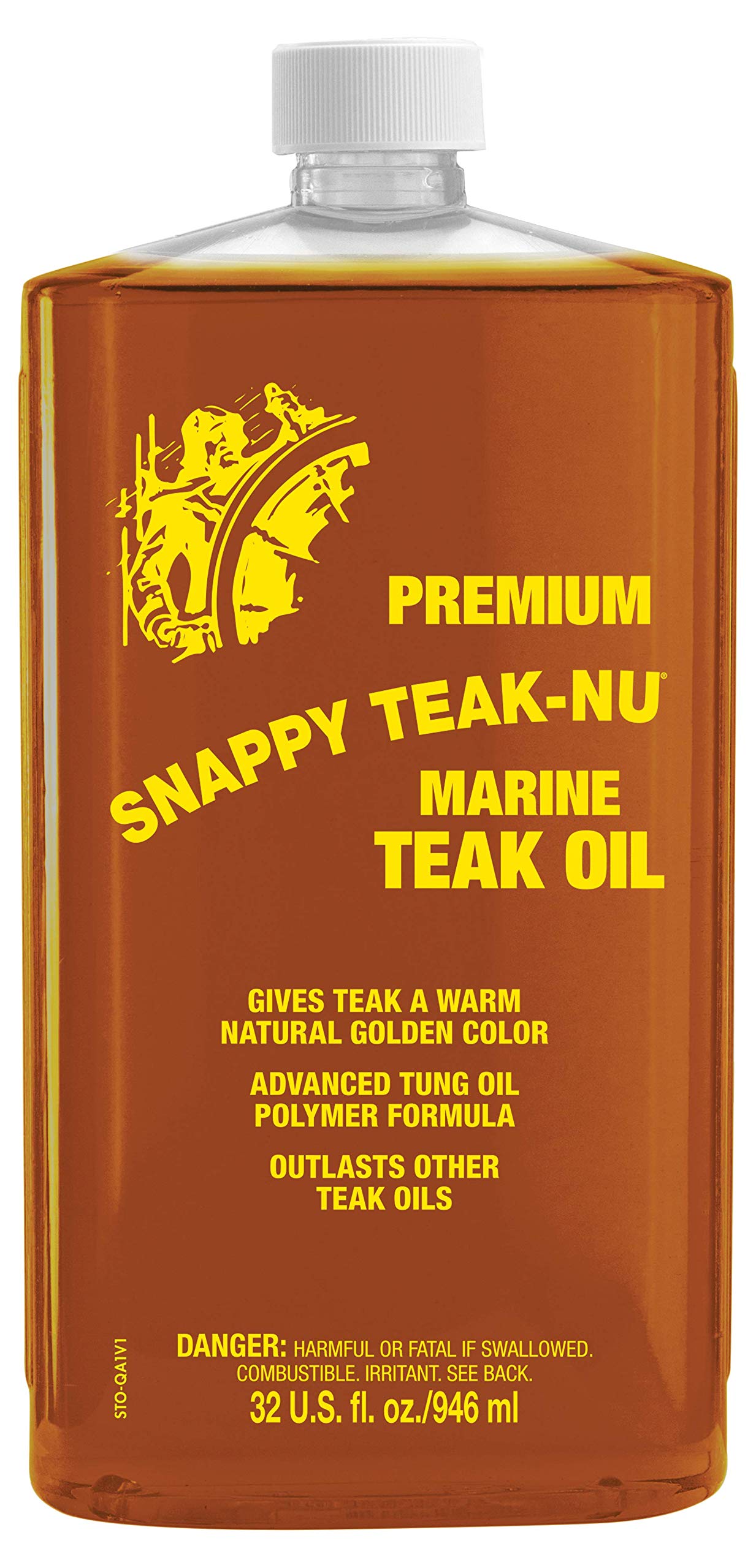 Snappy Teak Nu Premium Marine Teak Oil Natural Golden Color ...