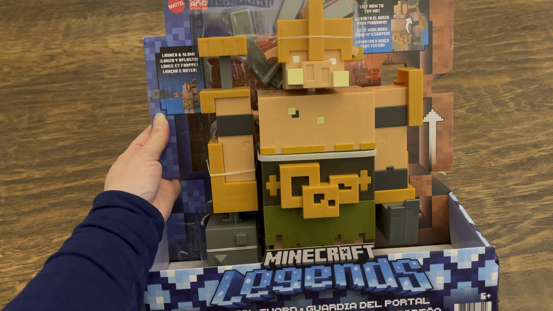 Watch Fun Minecraft Legends Portal Guard Toy With Action Accessory on ...