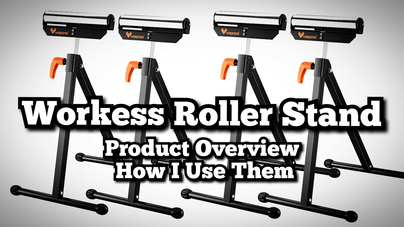Watch Roller Support Stand Overview - Workess Work Stands on Amazon Live
