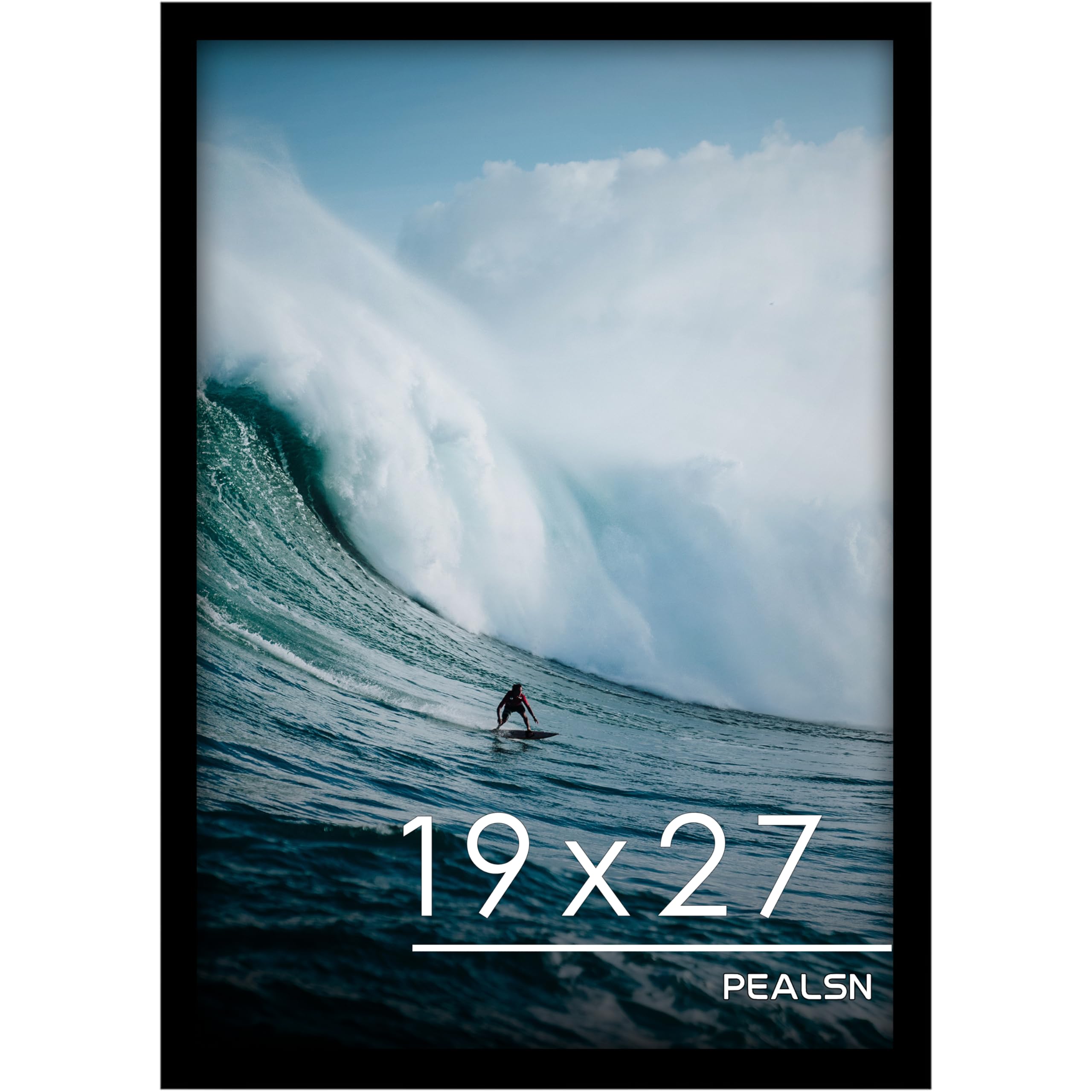 Amazon.com - PEALSN 19x27 Poster Frame Black, Picture Frame for Wall ...