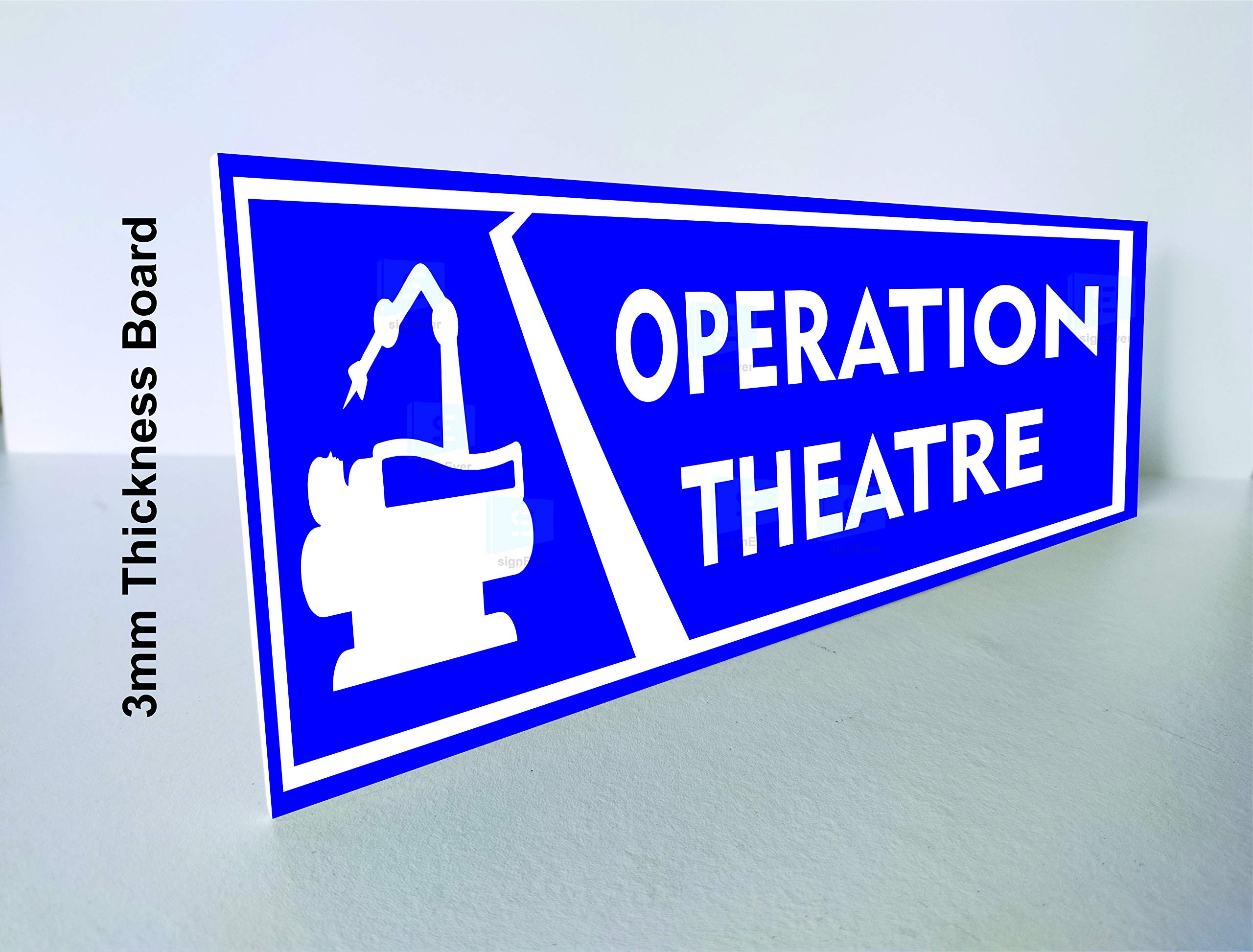 Buy SIGN EVER Operation Theatre Sign Board For Hospital Pharmacy ...