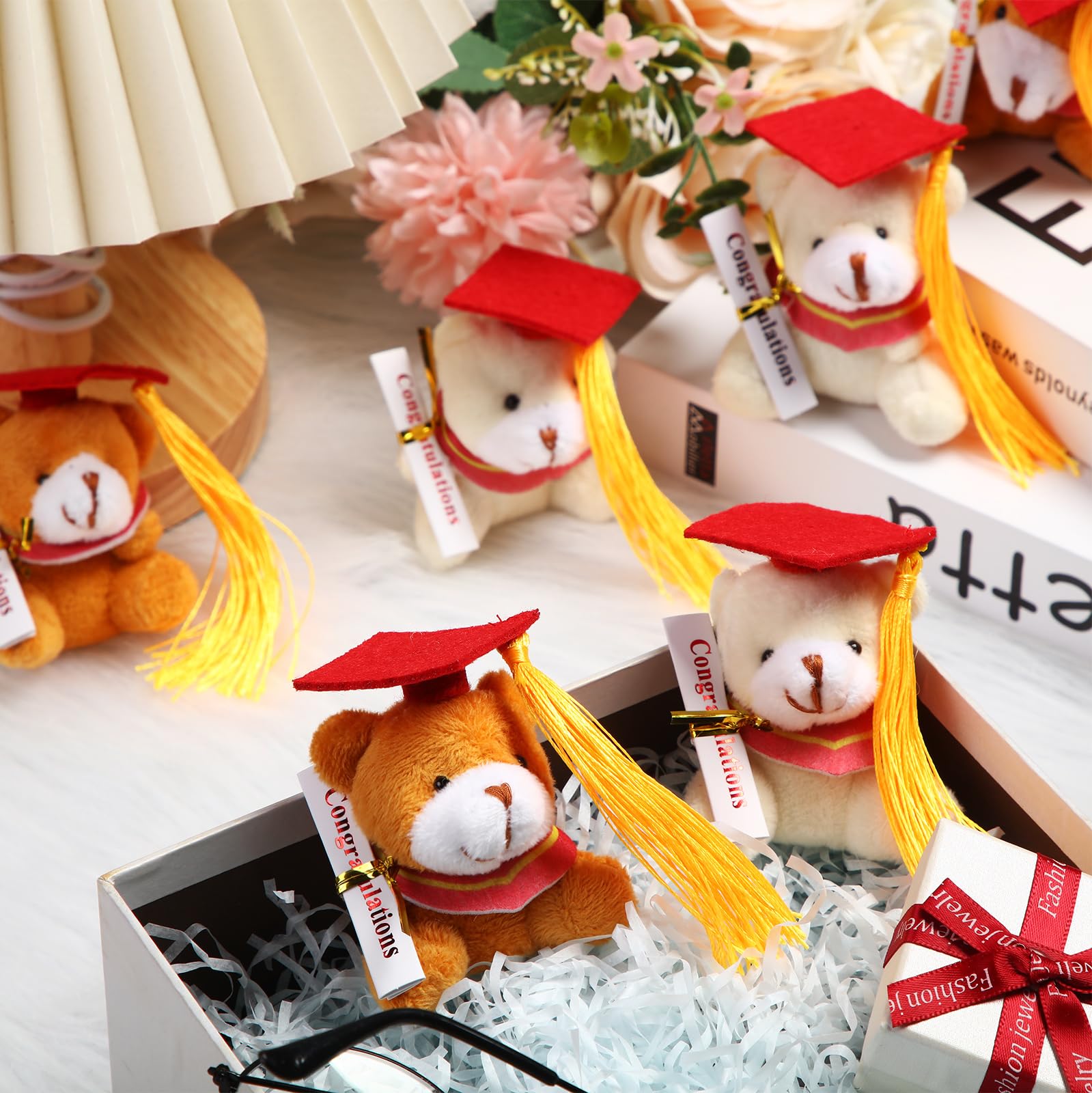 Snapklik.com : Libima 32 Pcs Mini Graduation Bear Bulk Graduation ...