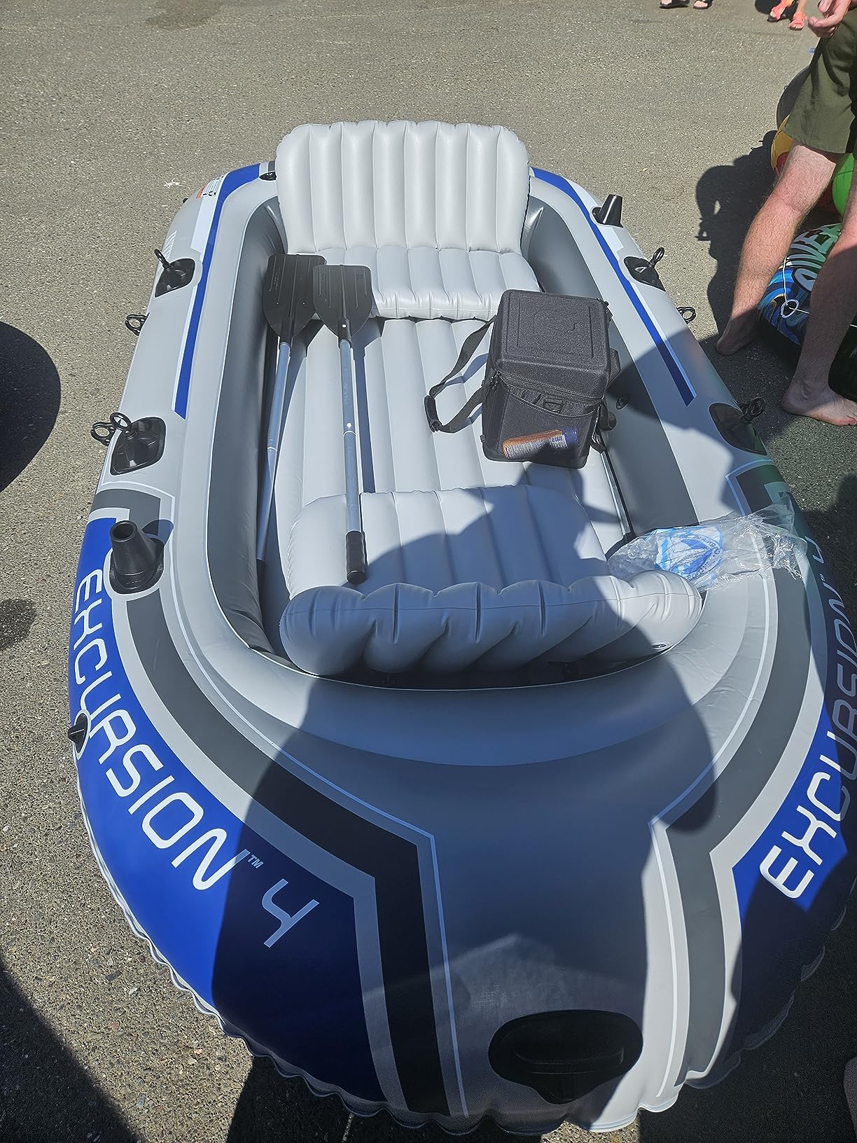 $31/mo - Finance INTEX Excursion Inflatable Boat Series: Includes ...