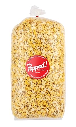 Amazon.com: Popped! Republic Movie Theater Butter Flavored, Vegan ...