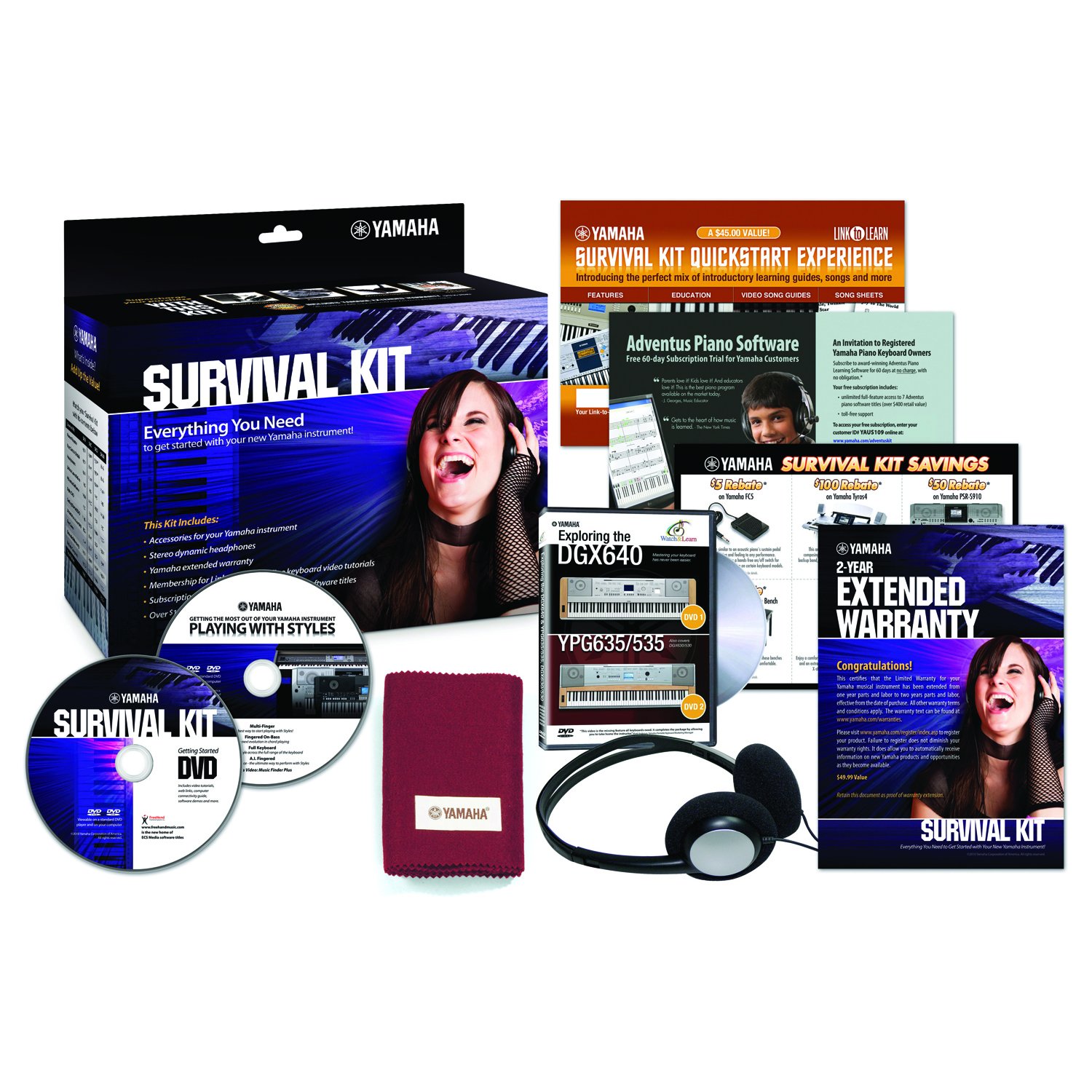 Amazon.com: Yamaha Survival Kit (SK 88B) : Musical Instruments