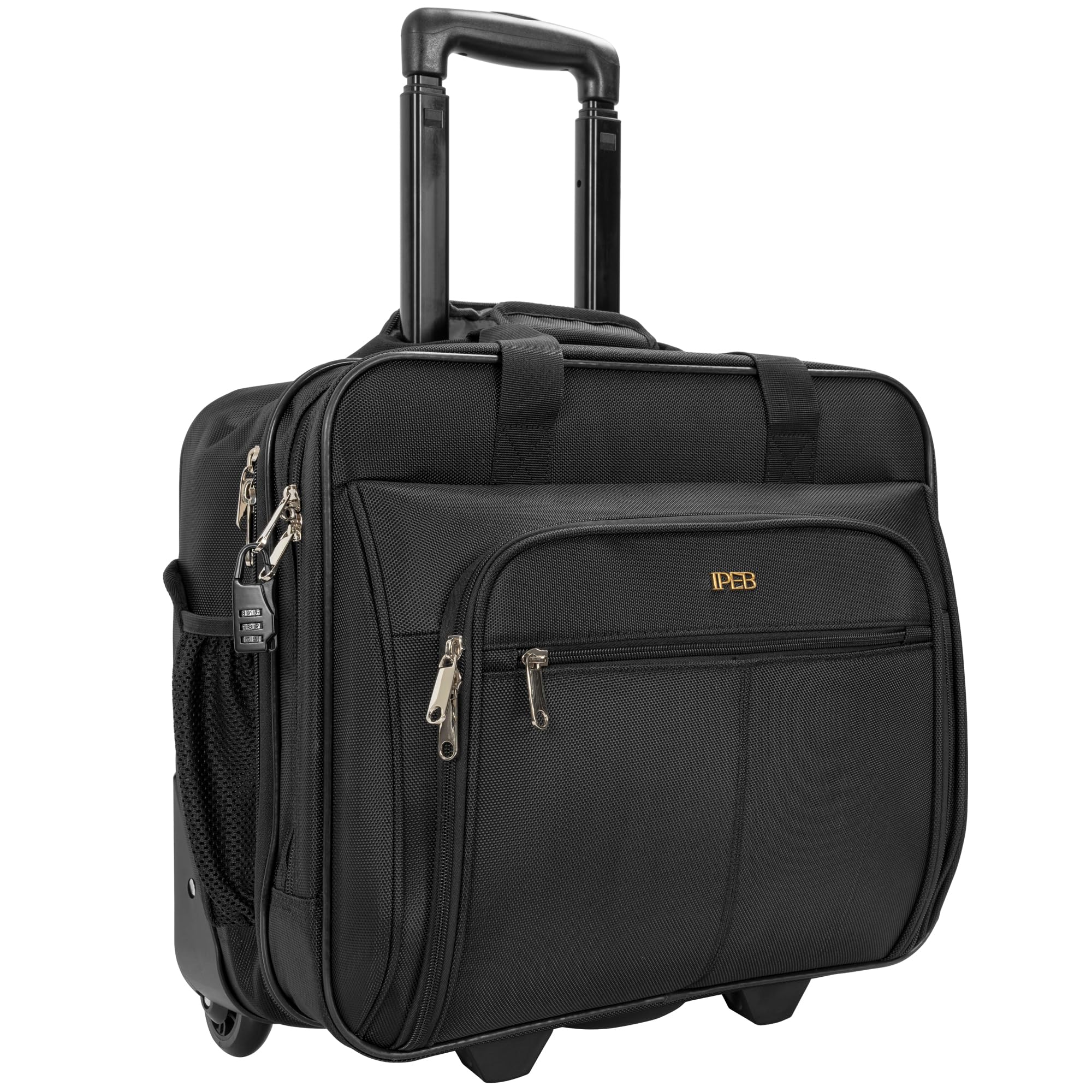 IPEB 17.3 Inch Rolling Laptop Case Briefcase Waterproof Computer Bag ...