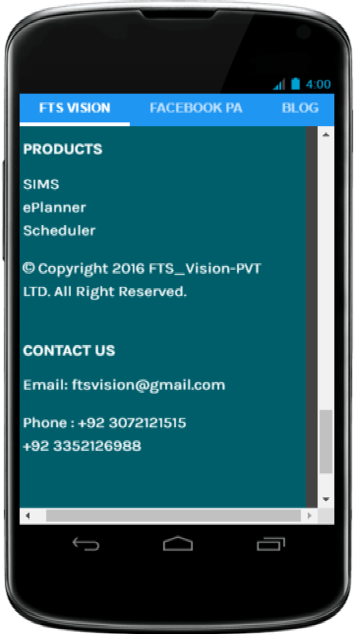FTS VISION - App on Amazon Appstore
