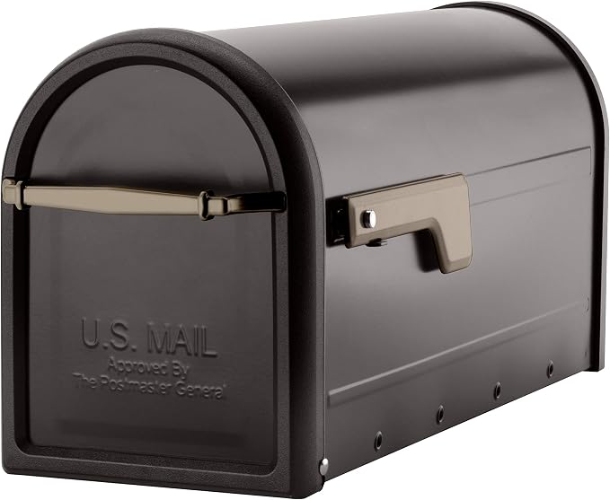 Amazon.com: Architectural Mailboxes 8950RZ Chadwick Postmount Mailbox ...