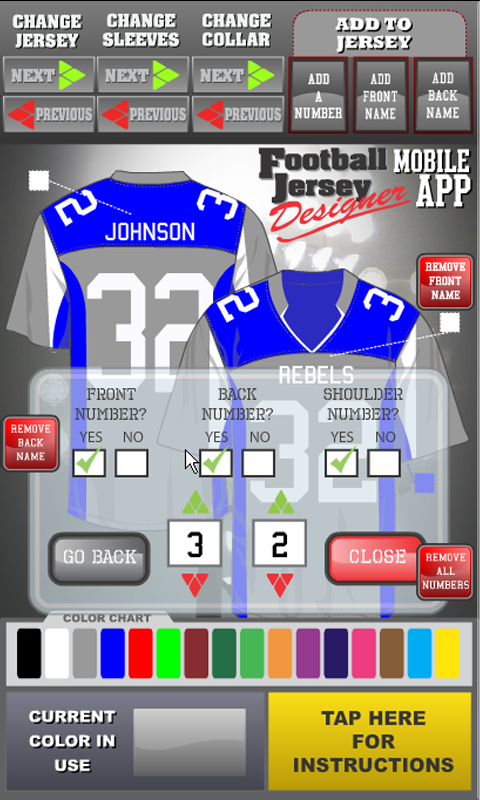 Football Jersey Designer 2013 - App on Amazon Appstore