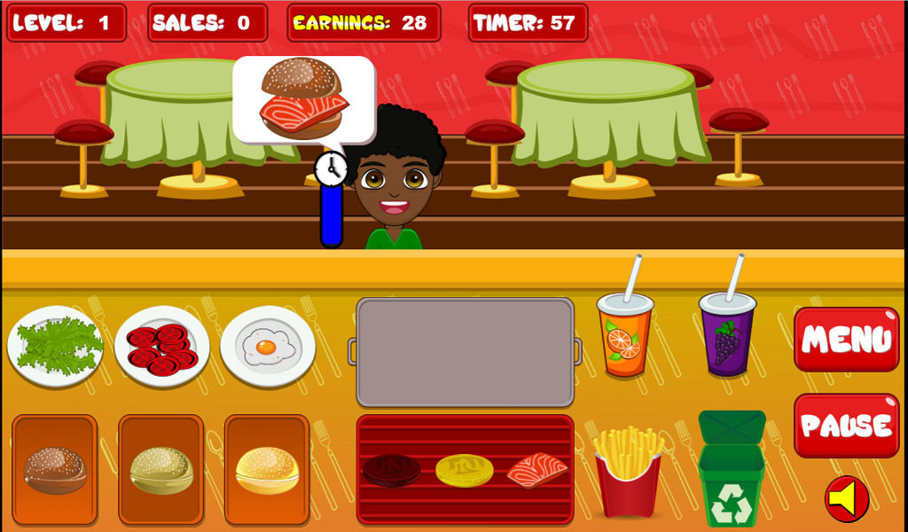 Fun Burger Game - App on Amazon Appstore