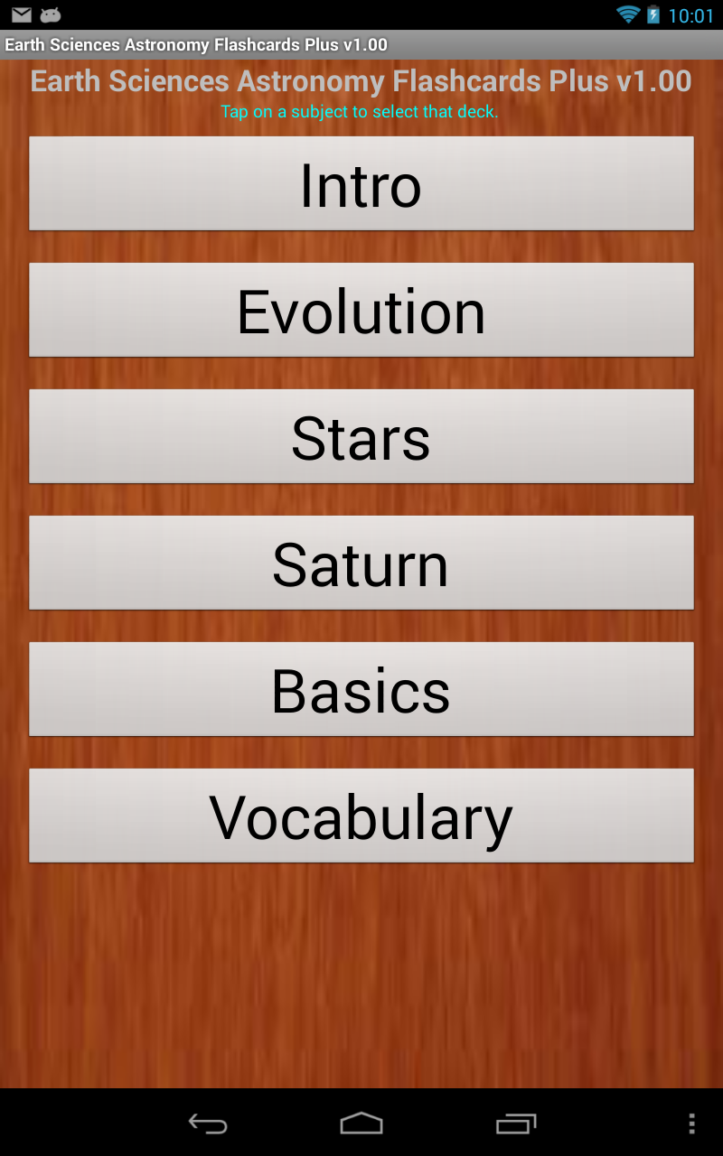 Earth Sciences Astronomy Flashcards Plus - App on Amazon Appstore