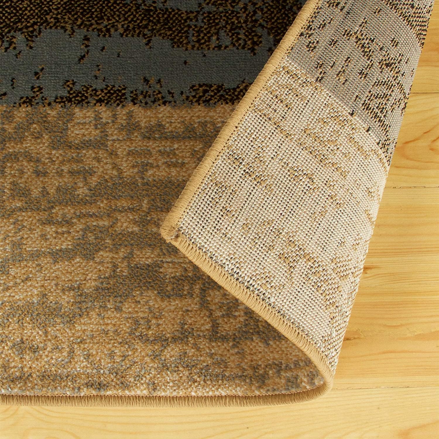 Snapklik.com : SUPERIOR Indoor Area Rug, Jute Backed, Modern Geometric ...