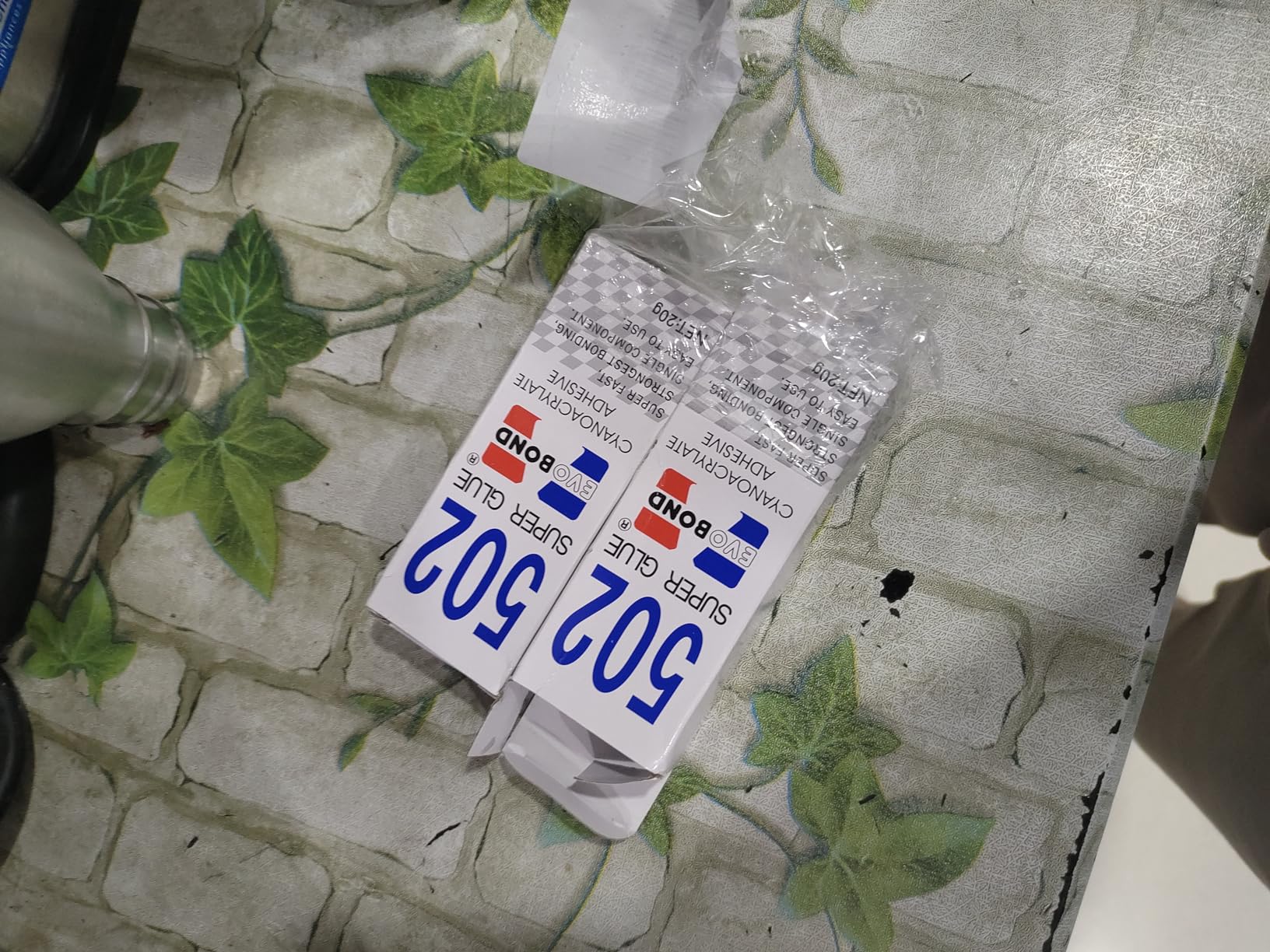 EVO BOND 502 Super Glue CYANOACRYLATE Adhesive NET 20 GM (Pack of 2 ...