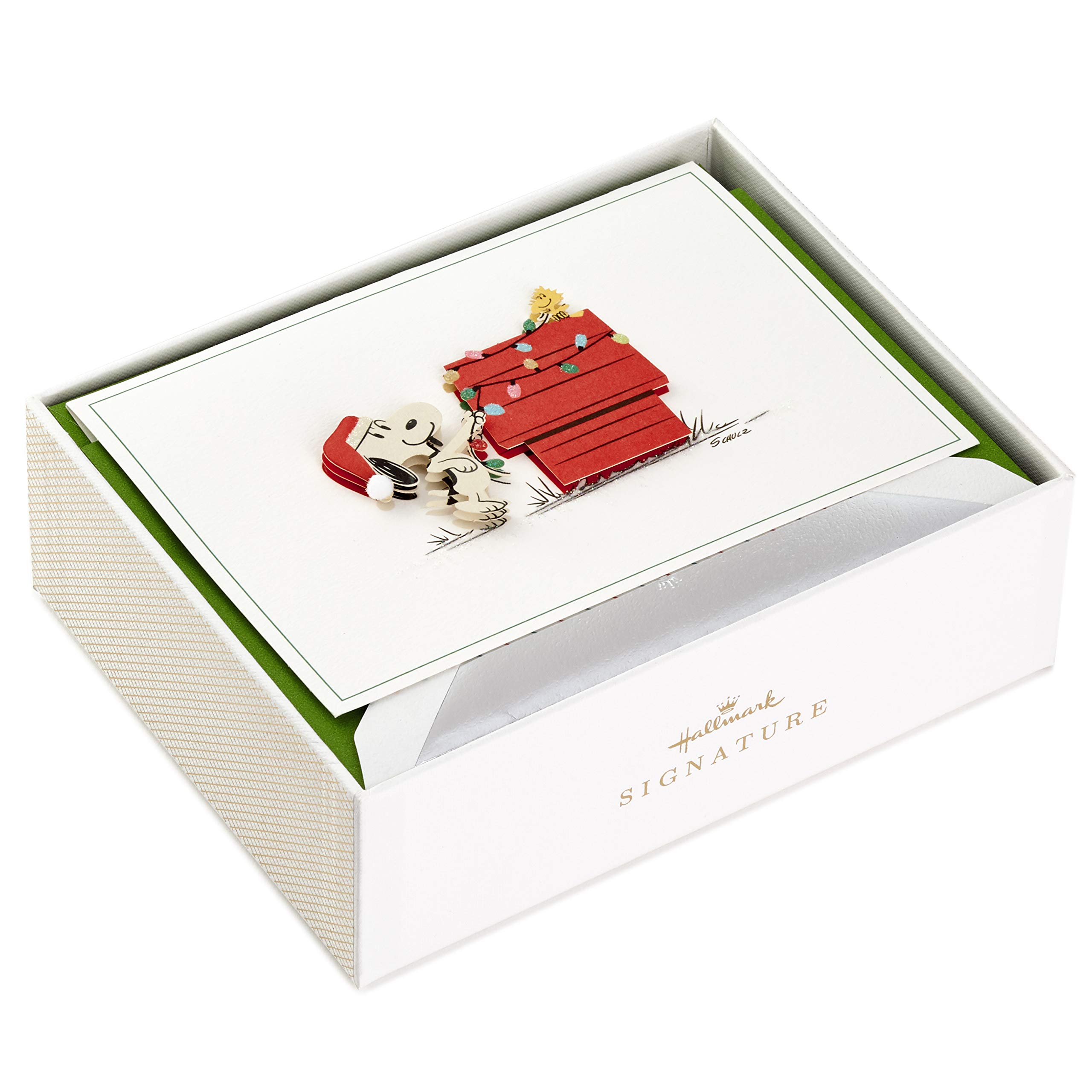Snapklik.com : Hallmark Signature Peanuts Boxed Christmas Cards, Snoopy ...