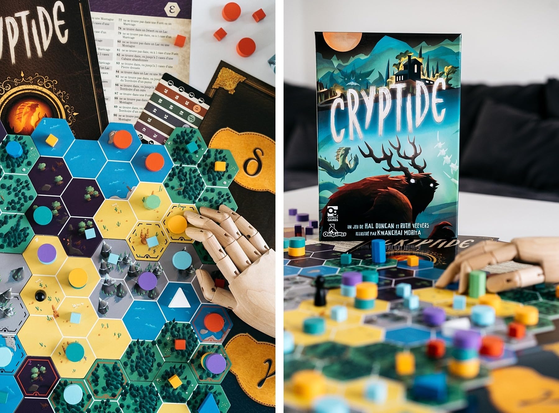 Origames – Cryptide – Board Game – French Version – BigaMart