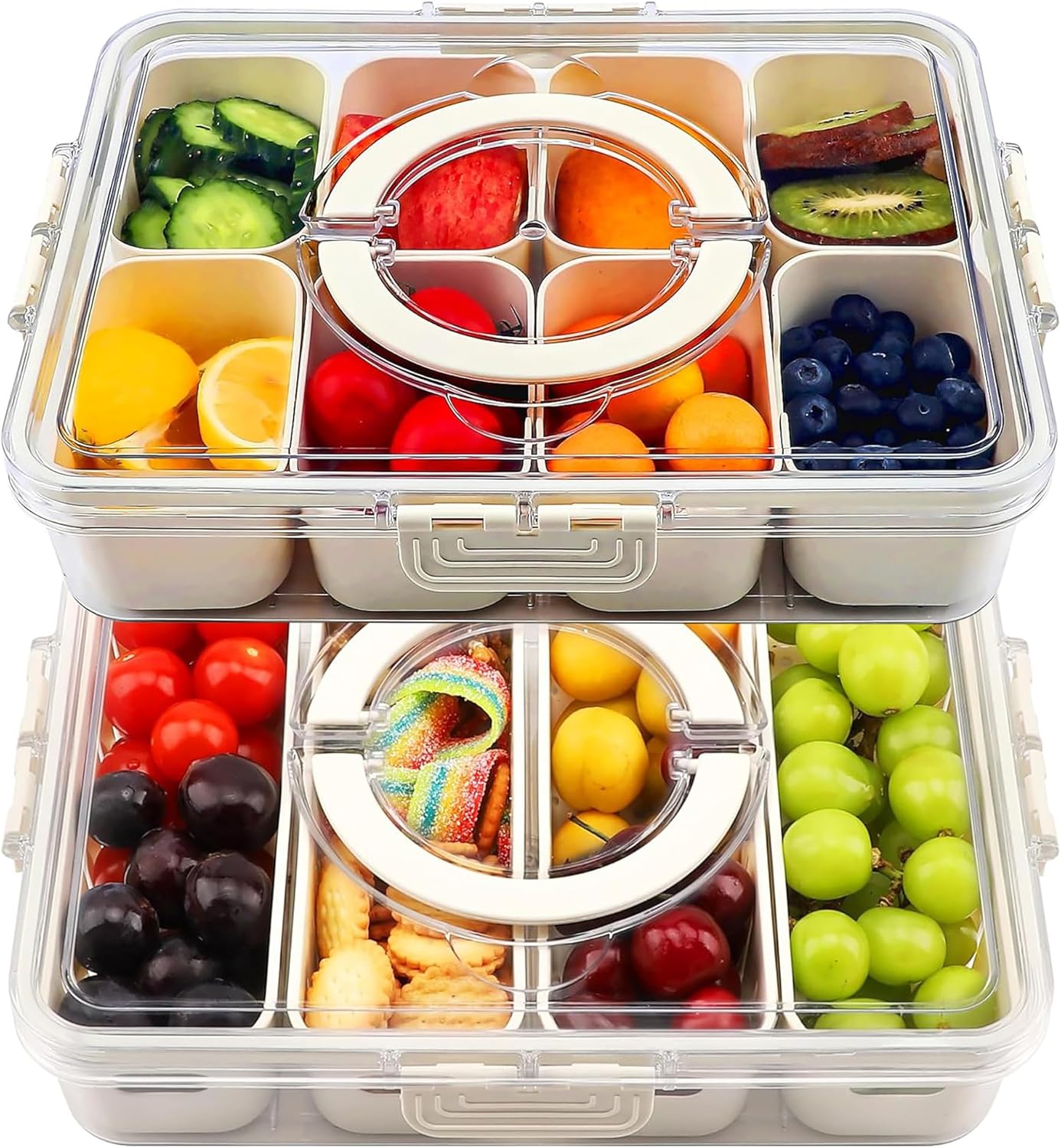 Amazon.com: Serenavi Snackle Box - Snackle Box Container with Lid and ...