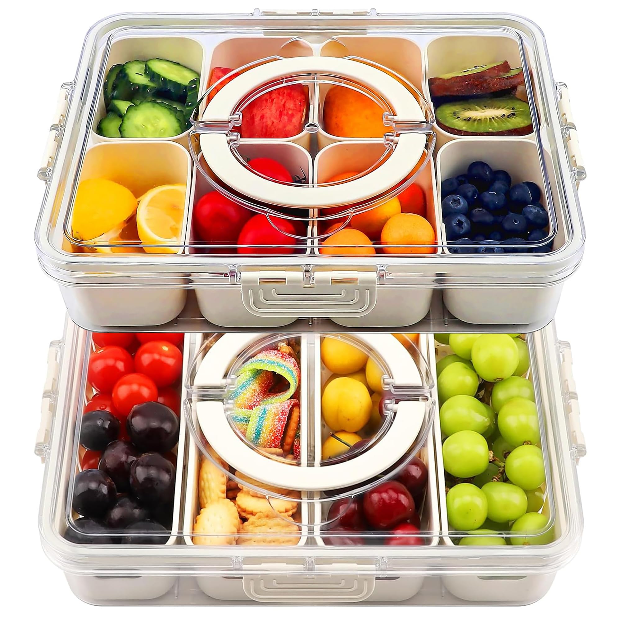Amazon.com: Serenavi Snackle Box - Snackle Box Container with Lid and ...