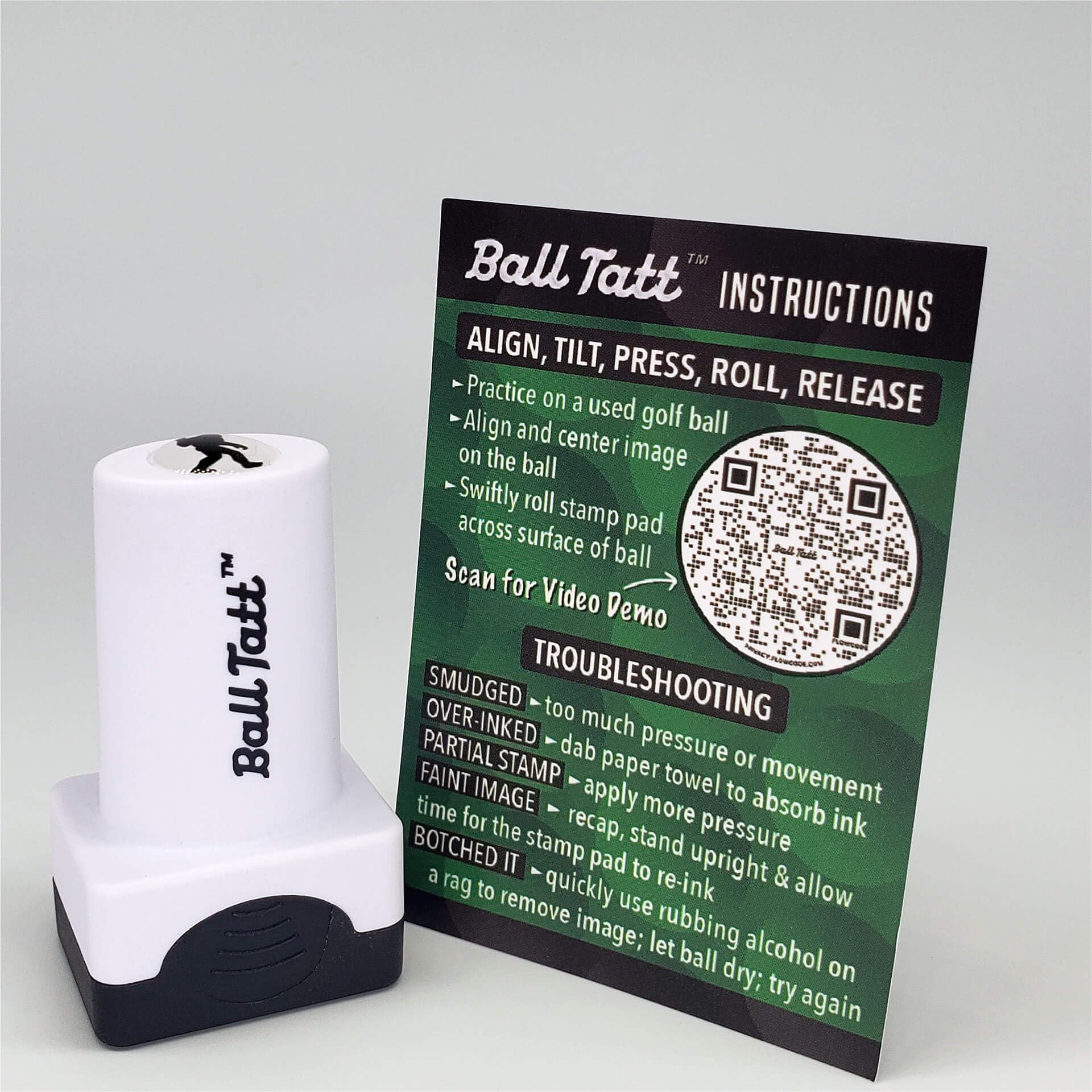 Snapklik.com : Big Foot Golf Ball Stamp, Golf Ball Stamper, Self-Inking ...