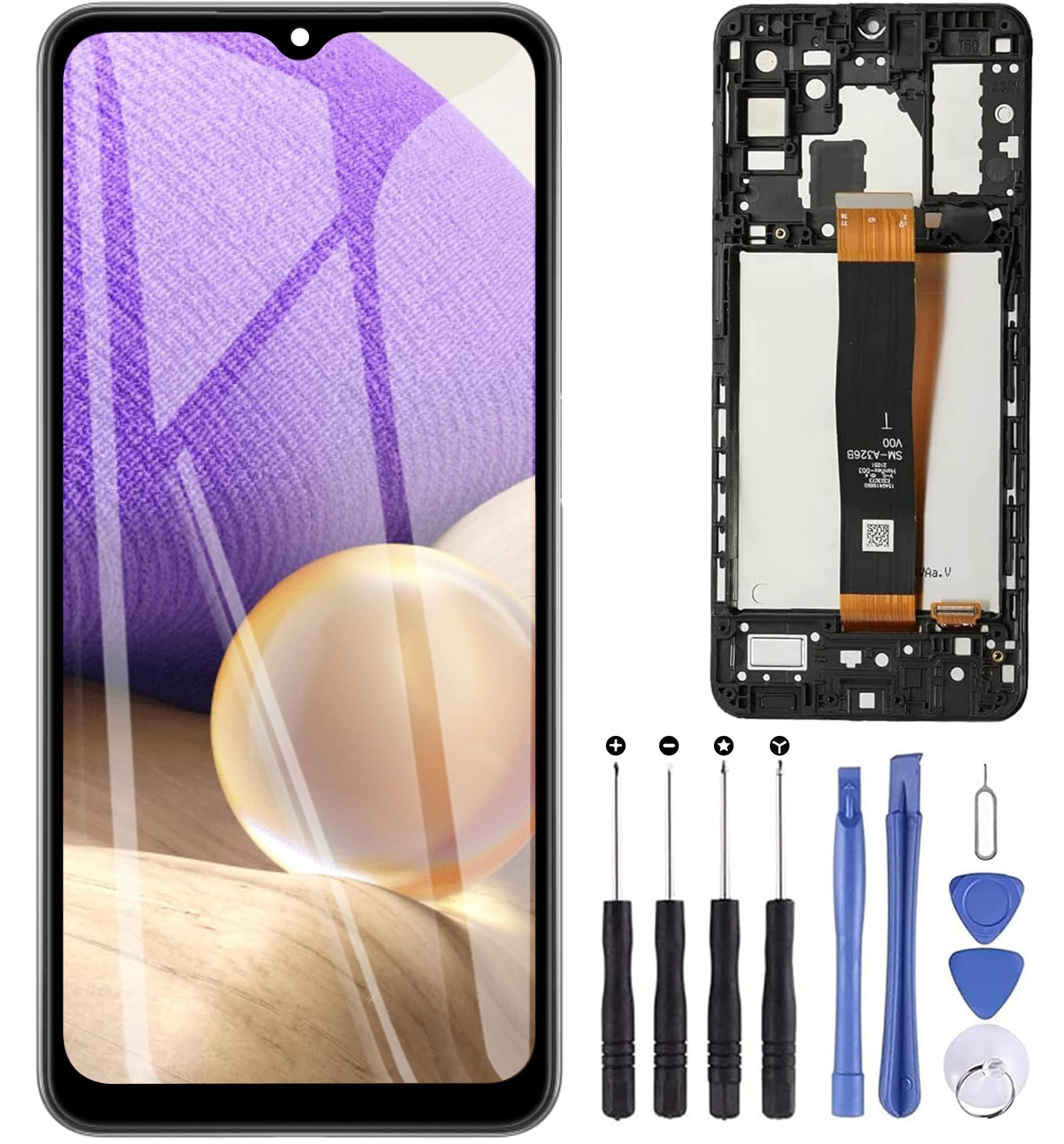 ZOETEC LCD Screen Replacement Compatible with Samsung Galaxy A32 5G SM ...