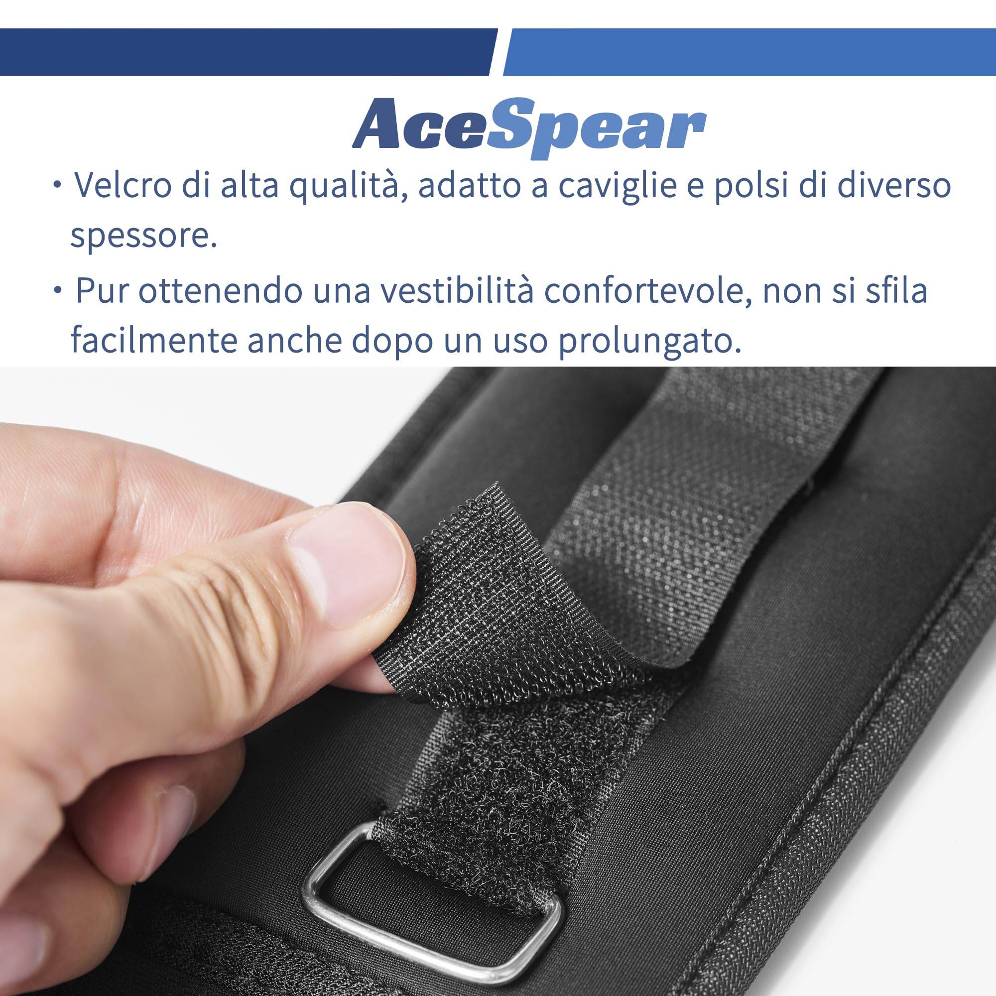 Cavigliere Pesi Pesi Per Caviglie E Polsi Regolabili - 5 Pesi Da 0,5kg ...