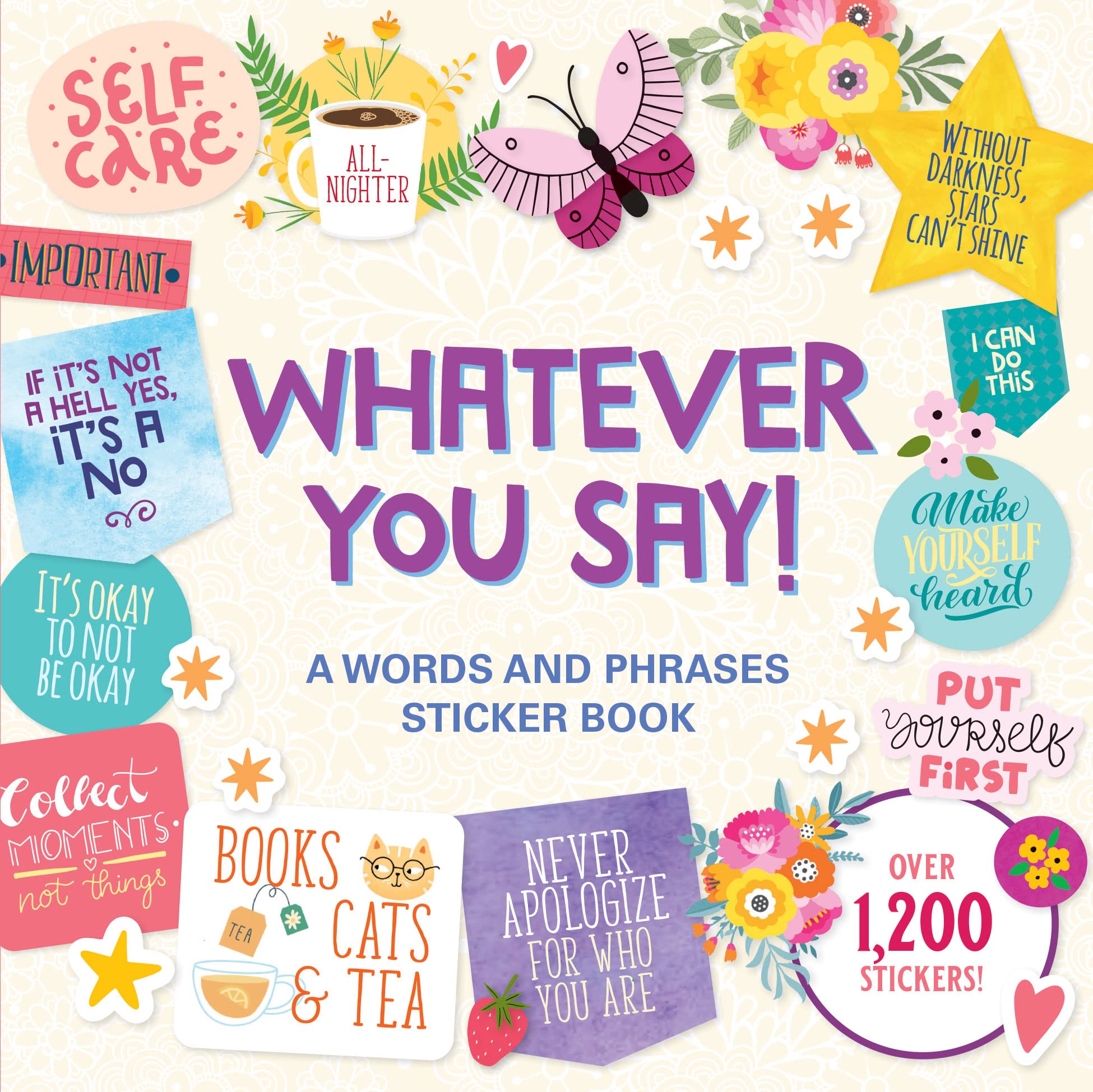 Whatever You Say! A Words and Phrases Sticker Book: Rubiano, Margaret ...