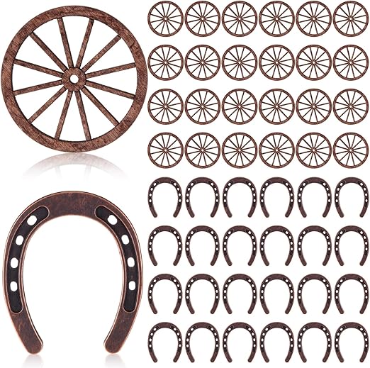 Amazon.com: Junkin 24 Pcs Western Theme Party Decorations Mini ...