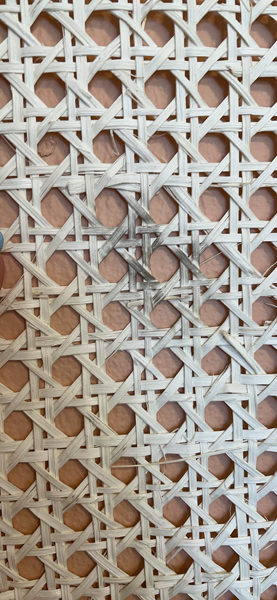 $23/mo - Finance 24" Width Rattan Cane Webbing Roll 15 Feet Hexagon ...