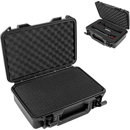 Amazon.com: Wireless Microphone Case, TORIBIO Customizable Foam Storage ...
