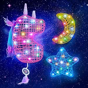 Amazon.com: 3D String Art Kit for Kids, 30pcs Arts and Crafts Ages 8-12 ...