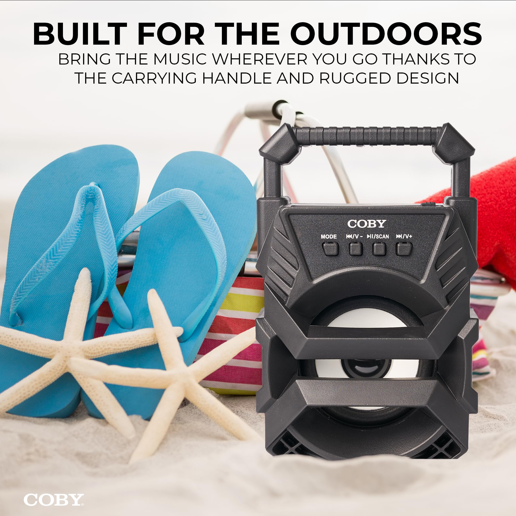 Snapklik.com : Coby Portable Bluetooth Speaker Wireless PA System