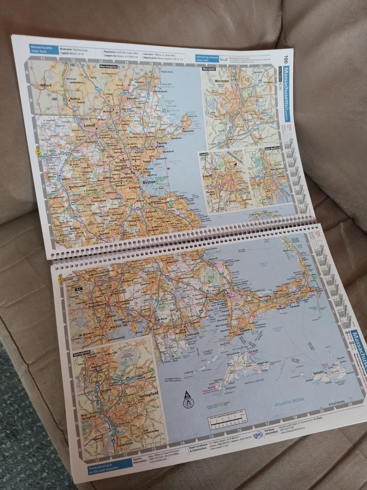 2022 Road Atlas Large Scale : Rand McNally: Amazon.it: Libri