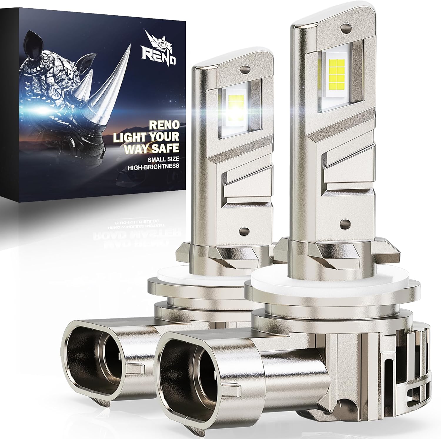 Amazon.com: RENO 880 Bulb,886 880 Fog Light Bulbs 6000k White Lights ...