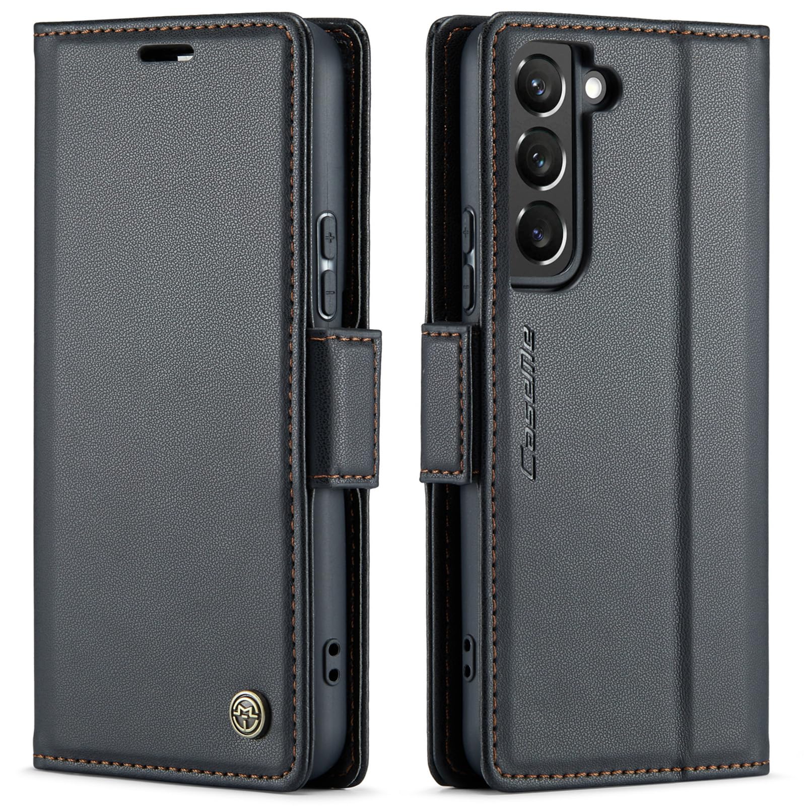 QLTYPRI Wallet Case for Samsung Galaxy S22, Premium PU Leather Magnetic ...