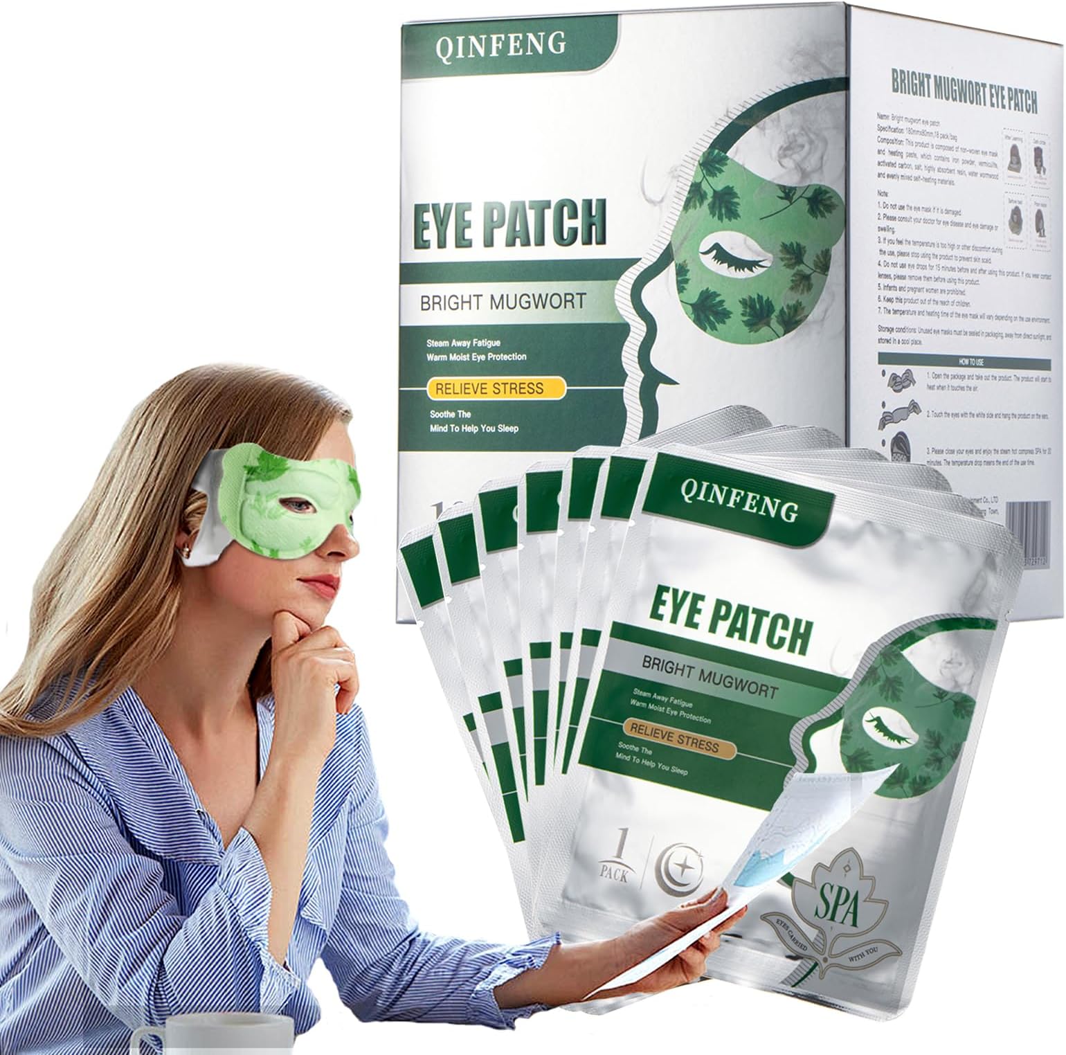 Amazon.com : Eyedration Air-Activated Eye Steam Mask l Dry Eye Relief l ...