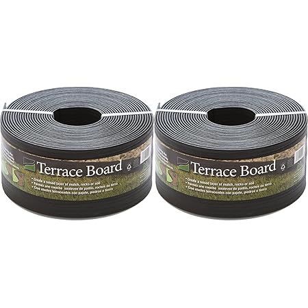 Amazon.com : MASTER MARK Terrace Board, Landscape Coiled Edging, Grass ...