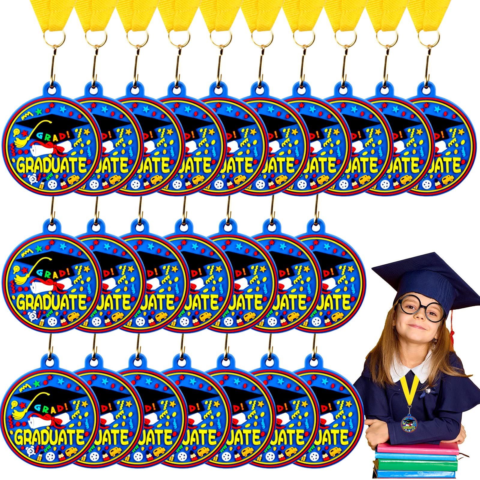 Preschool Graduation Medallions I Graduated From Kindergarten