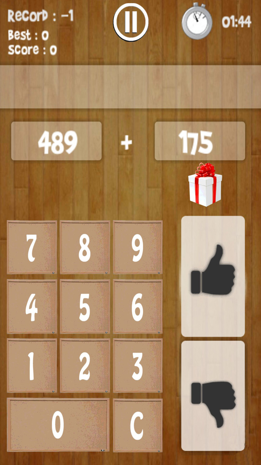 Aplicación Numbers Game en Amazon Appstore