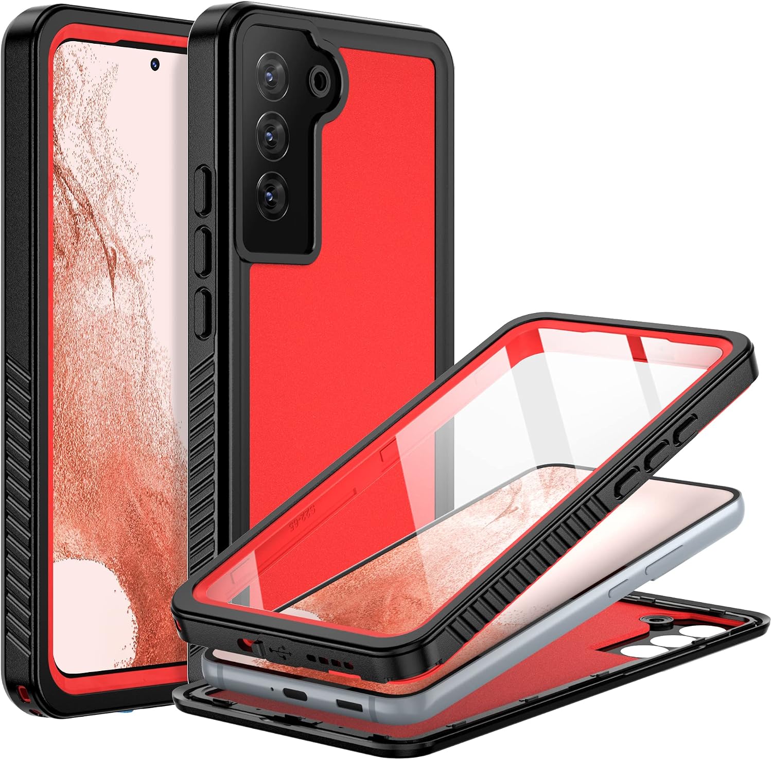 Amazon.com: BEASTEK for Samsung Galaxy S22 Waterproof Case, FSN Series ...