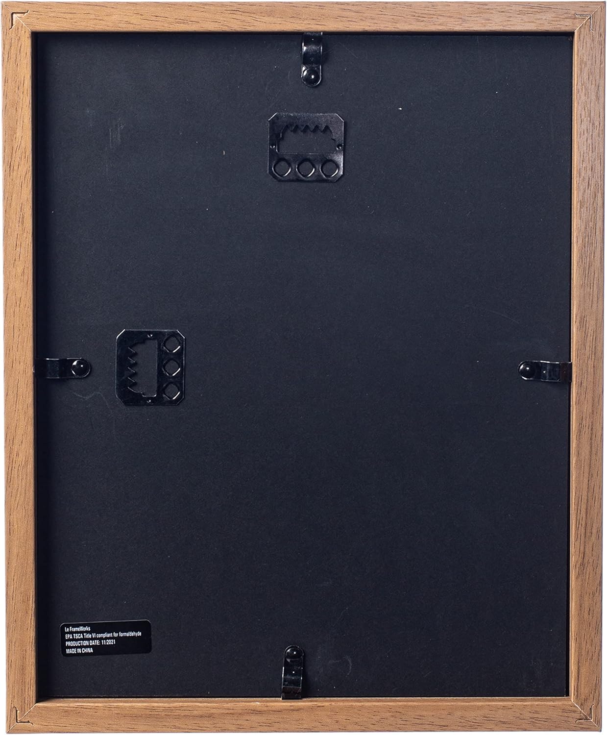 Buy FrameWorks 8.5” x 11” Golden Oak Wooden Shadow Box Frame – Soft ...