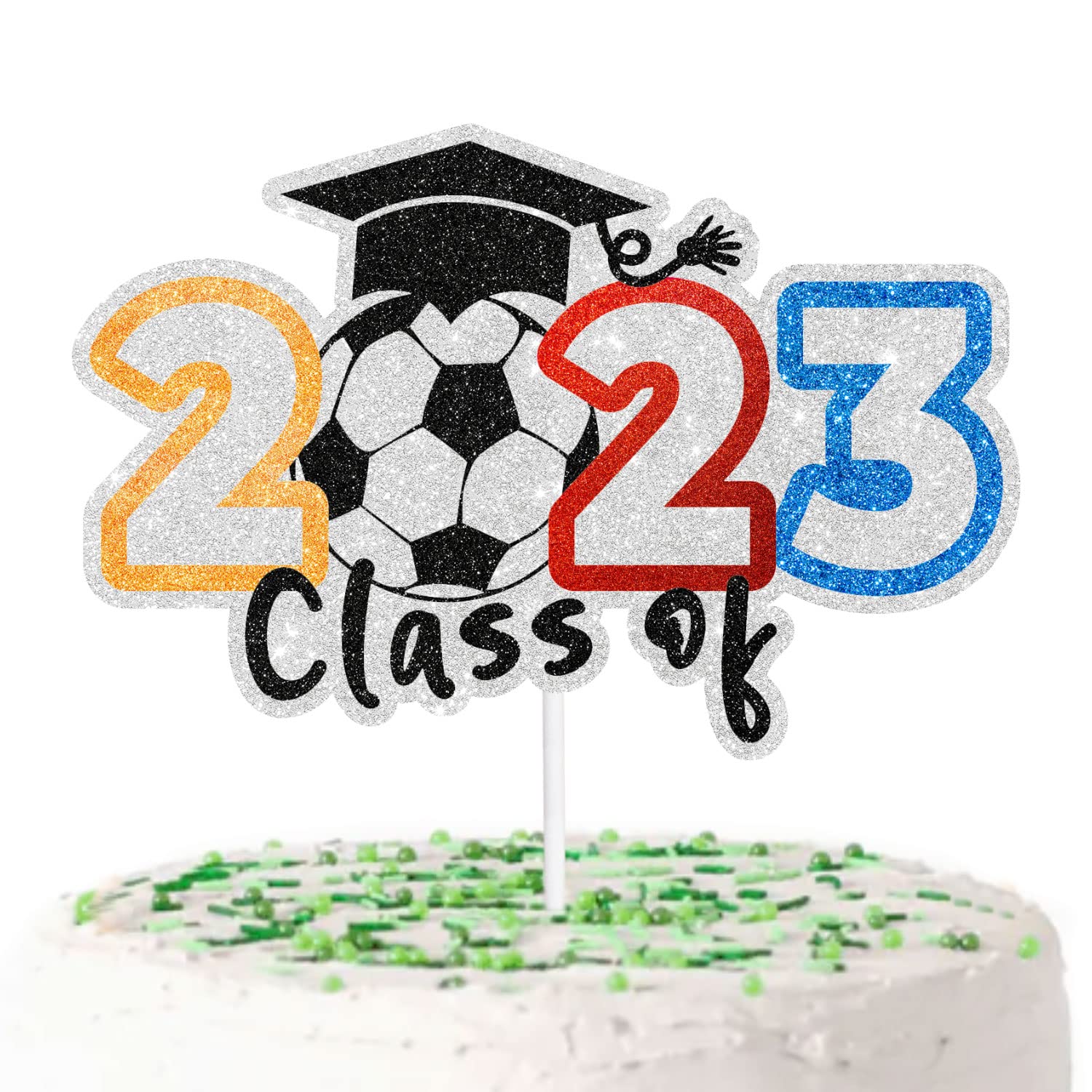 Soccer Graduation Cake