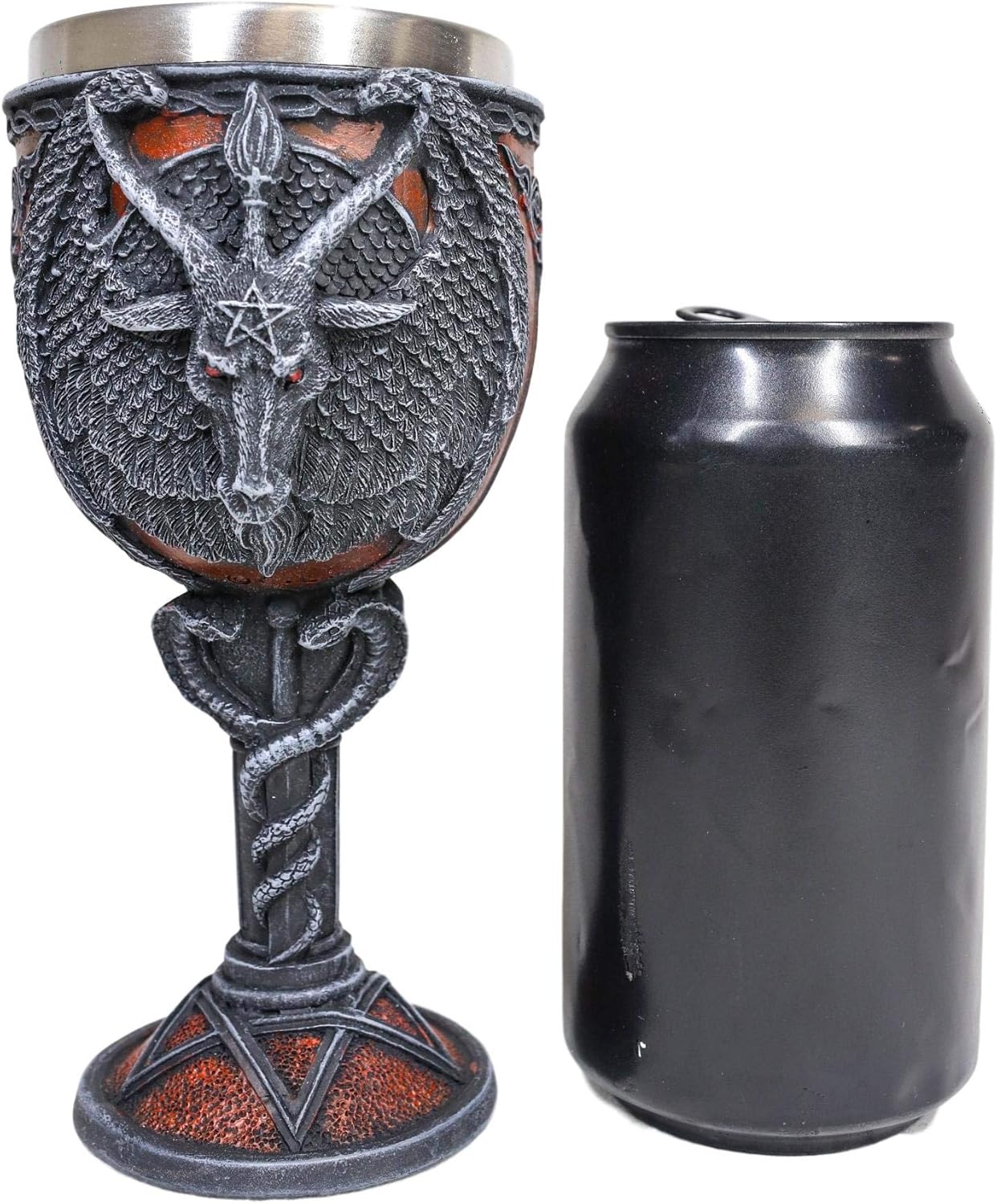 Satanism Occultic Sabbatic Goat Winged Baphomet Red Blood Sacrifice ...