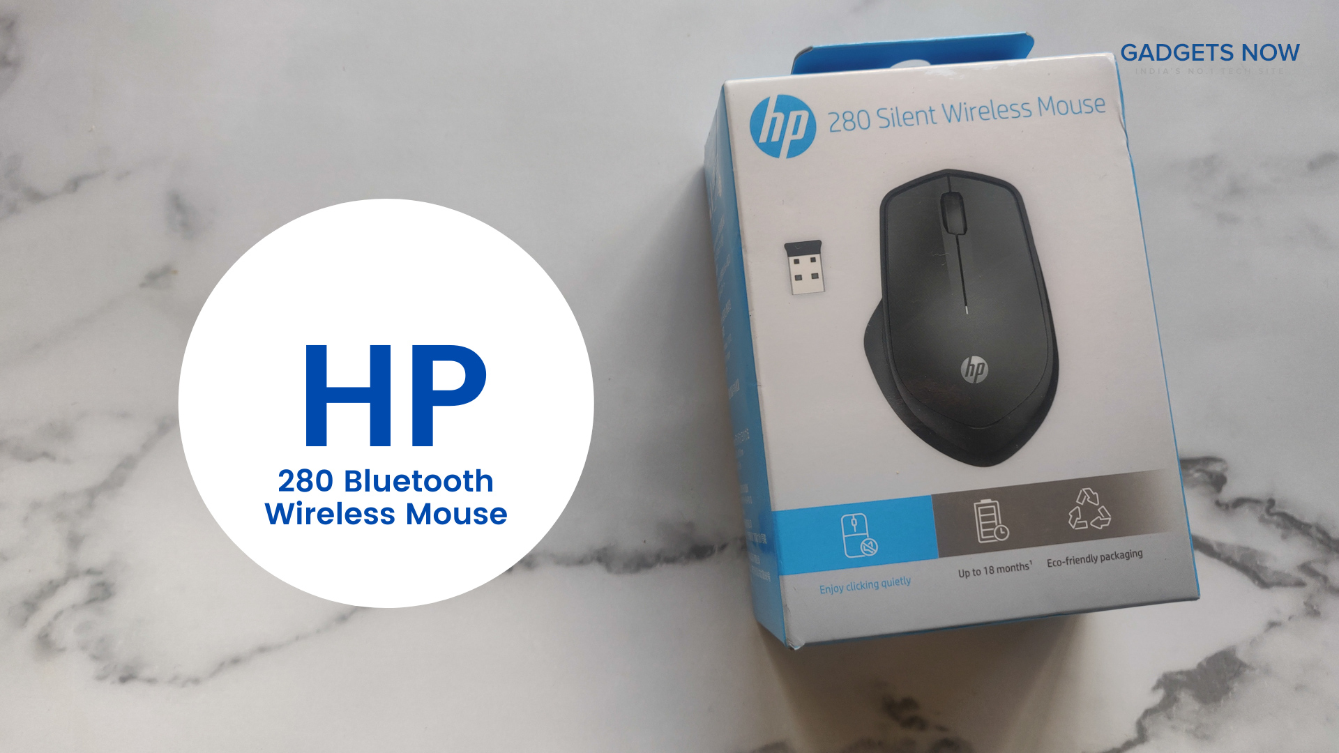 HP 280 19U64AA Bluetooth, Wireless Mouse