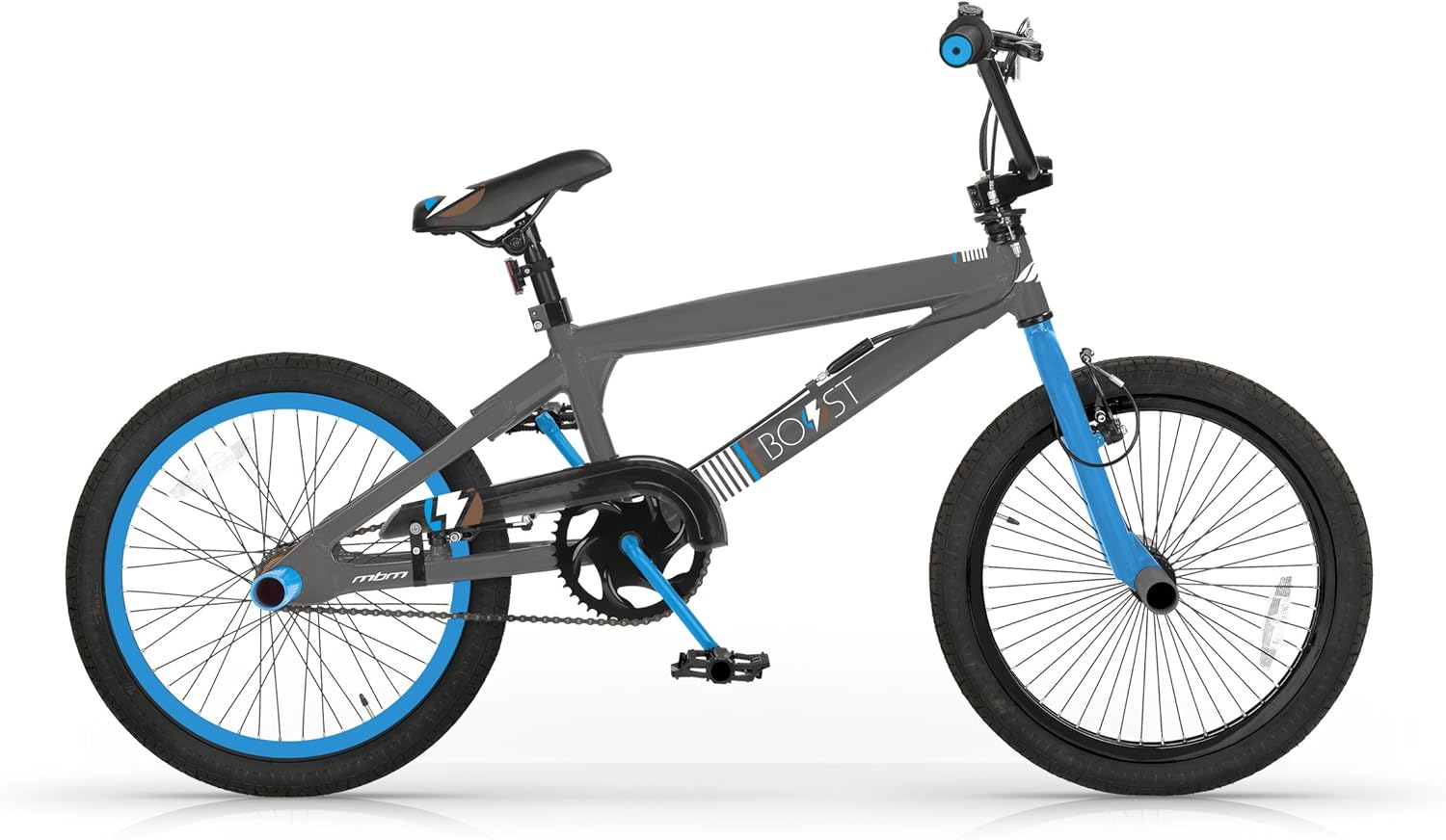 MBM Bike Boost BMX, alloy frame, 20 inch, 1 speed, size 28 cm (Matt ...